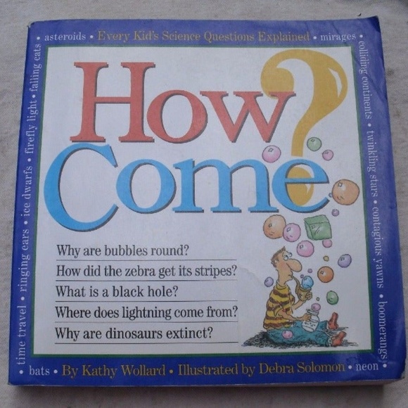 Workman | Other | Every Kids Science Questions Explained Book | Poshmark